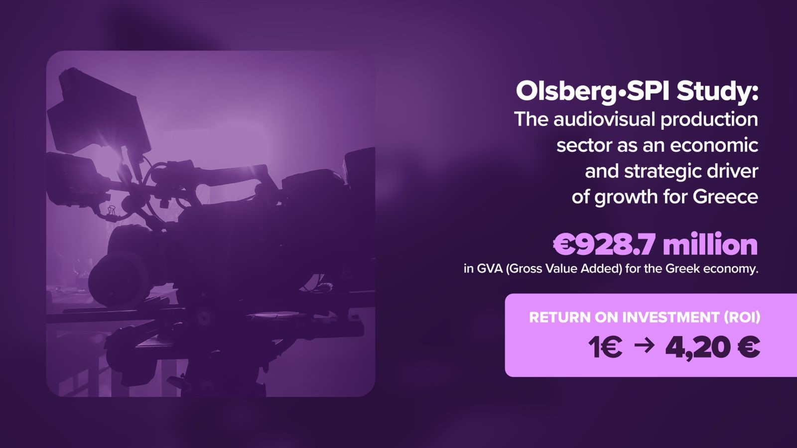 New Olsberg•SPI study: The audiovisual production sector as an economic ...